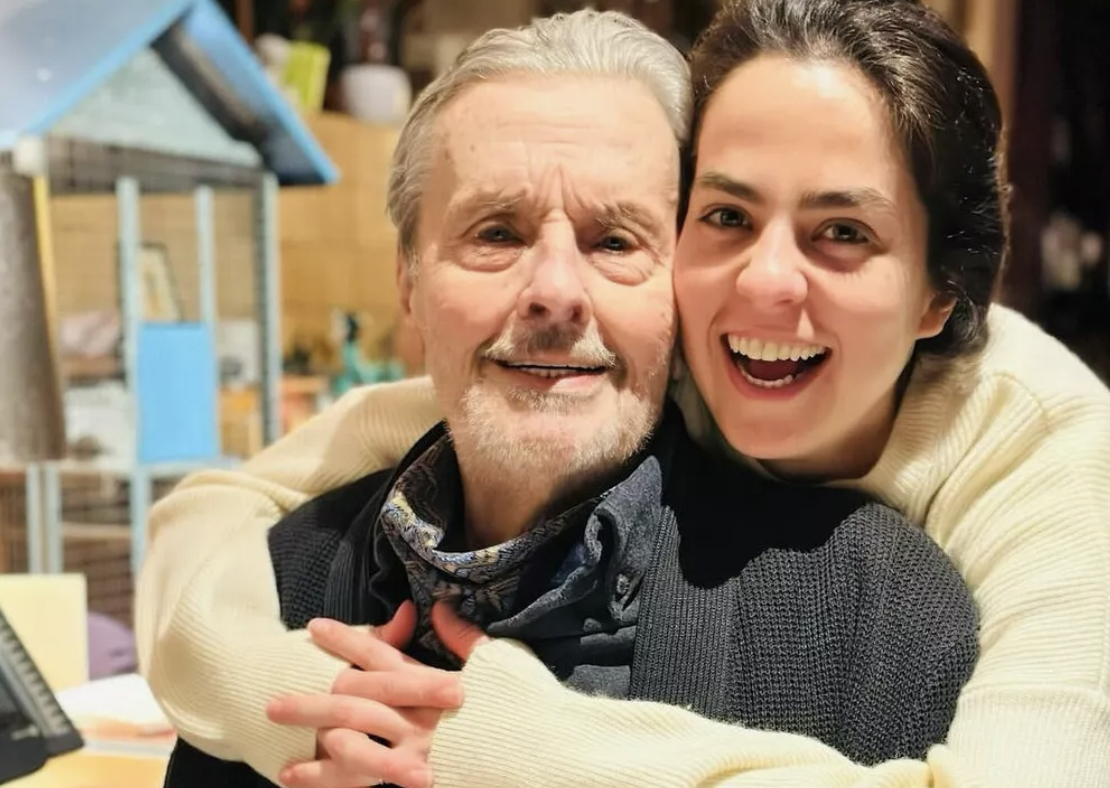 Дочь тяжелобольного Алена Делона опубликовала его новое фото - Mama.md